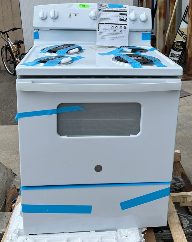 General Electric 4-Burner Top Gas Range Oven