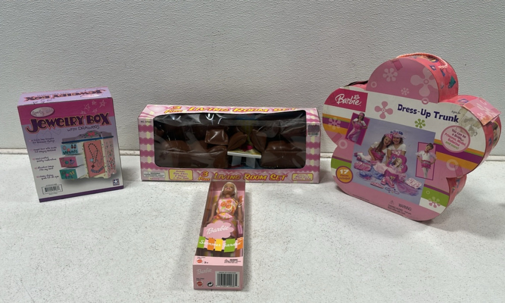 In Box - Summer Garden Barbie Doll, 3 pc. Living Room Set for 11.5 ...