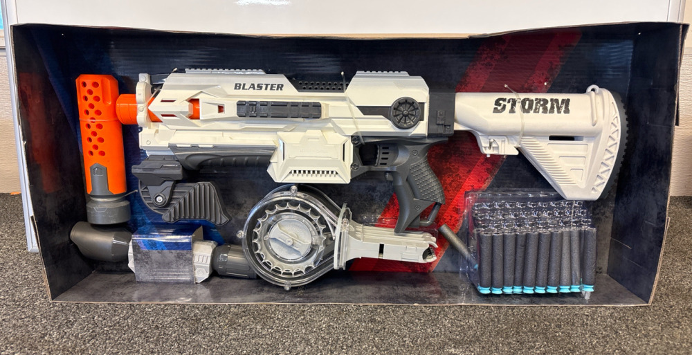 Zasterz Soft Projectile Launcher With Long Range Blaster