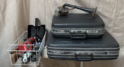 (2) Samsonite Suitcases, Assortment of Tools, & More!