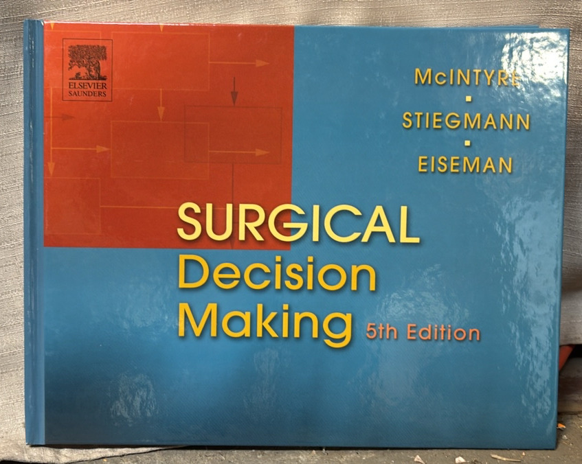 Surgical Decision Making Book & 1865 Medical Dictionary