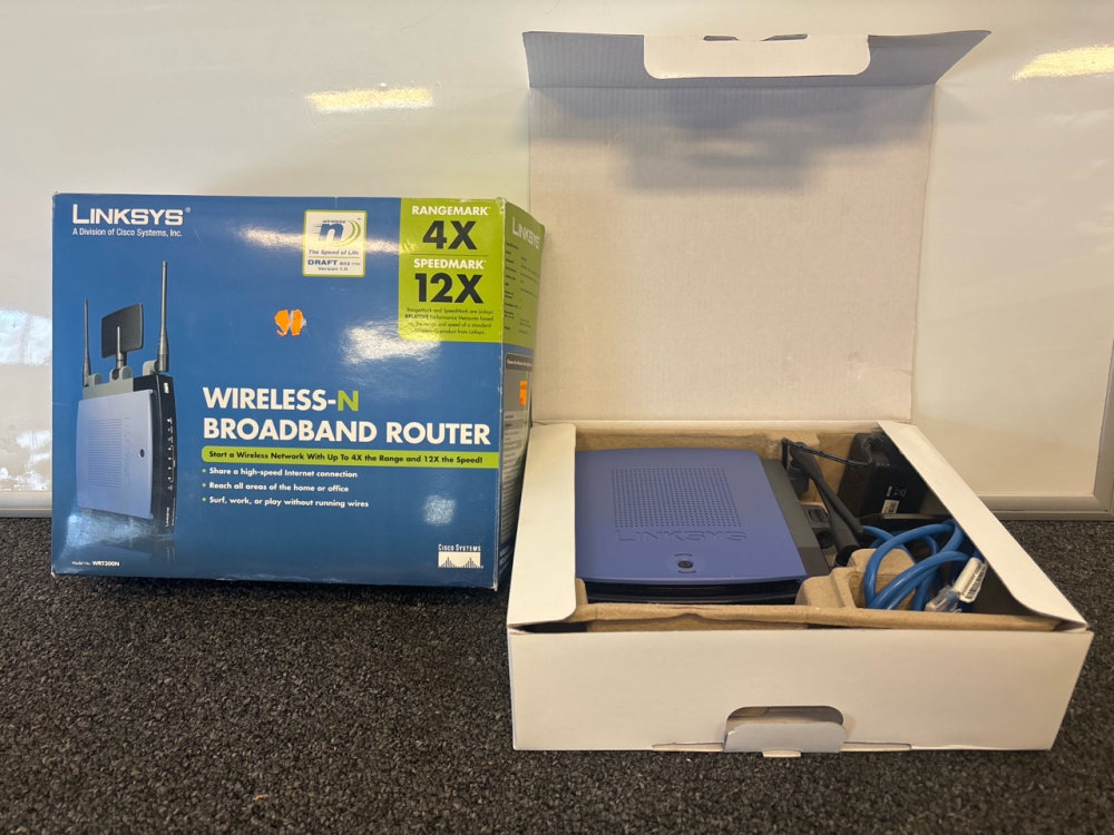 Wireless Broadband Router With HP Plain Paper Inkjet Quality Fax