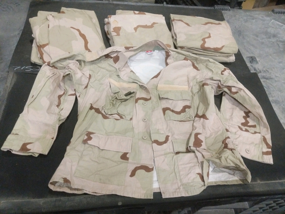 10) Propper L Tri-Color Desert Camo Long-sleeve Shirts