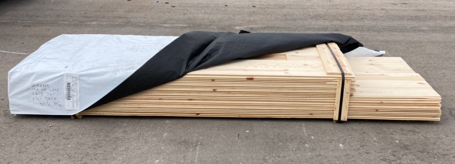 1x8 Pond Pine #3 WP4 Face 1/8” FILI Back RL (101)Pcs