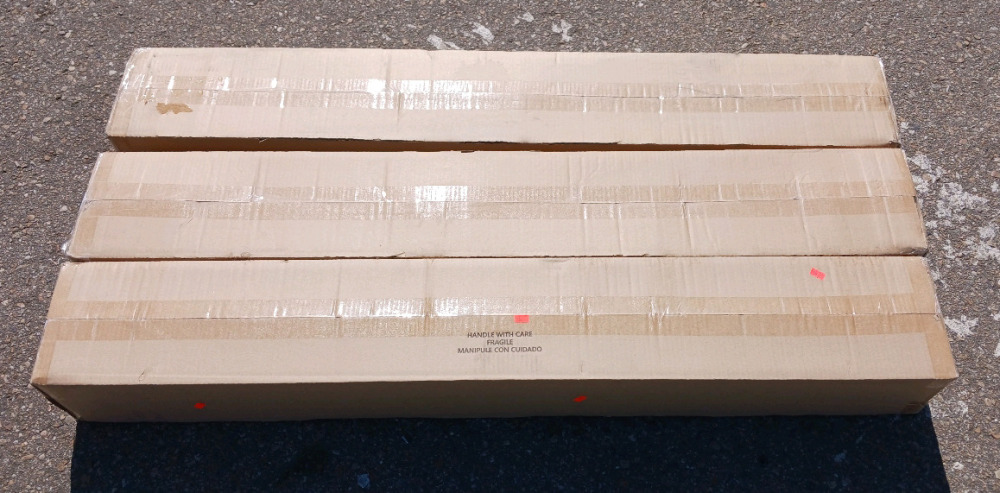 (3) Industrial Equipment Boxes - LED18ET8/4/835 LED Tube Boxes