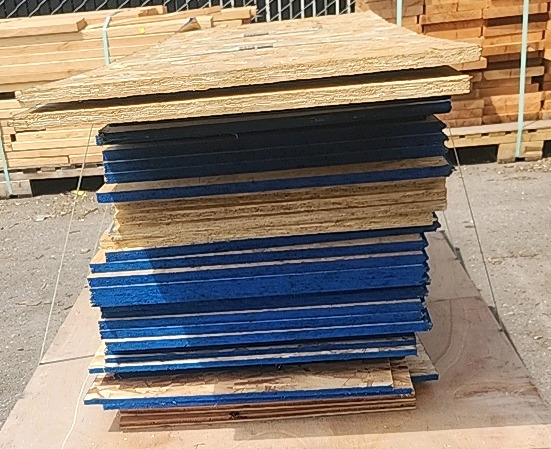A Pallet of 3/4 OSB Scrap 2'x2'..