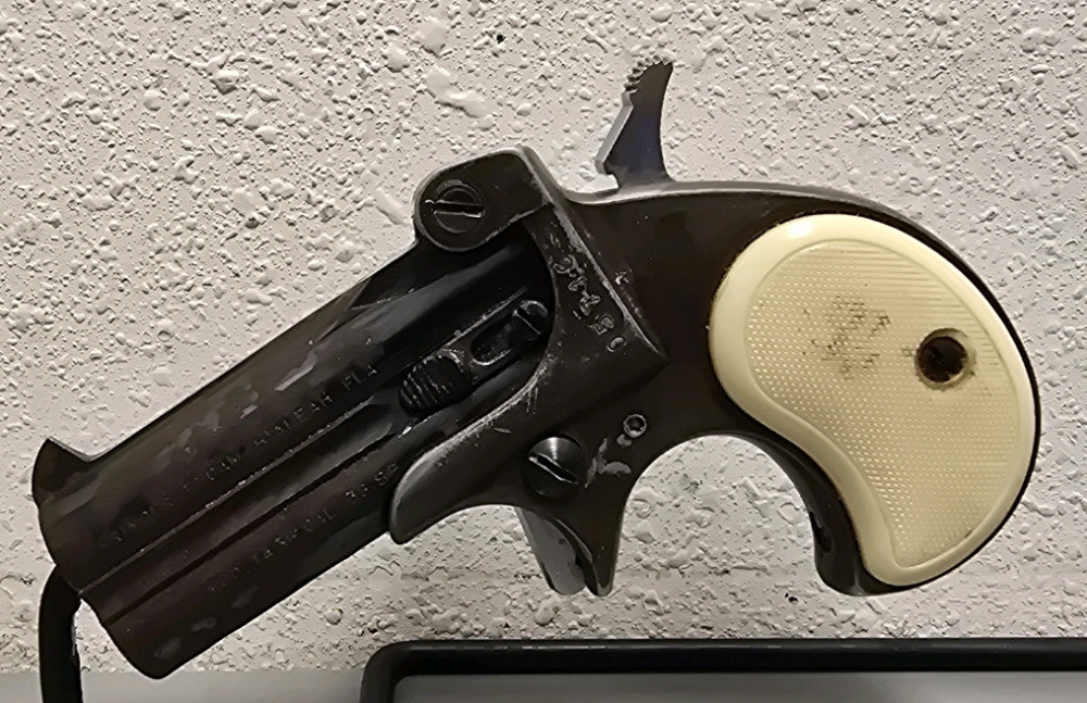 Excam TA38 Derringer Pistol, .38 Special, Serial 05716