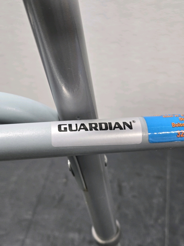 Guardian Aluminum Walker w/ Adjustable Height, Milwaukee Folding Hand ...