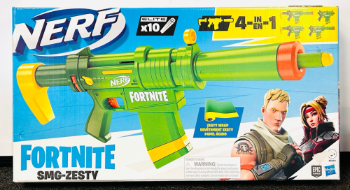 Nerf Fortnite SMG-Zesty 4-In-1 Gun