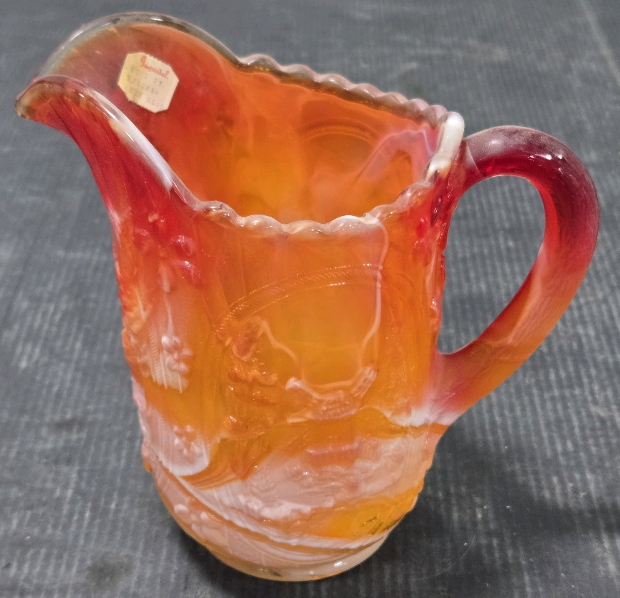 Vintage Imperial Ruby Slag Windmill Pitcher, Assorted Imperial ...