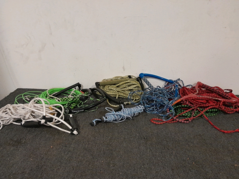 Variety of Water Ski Ropes