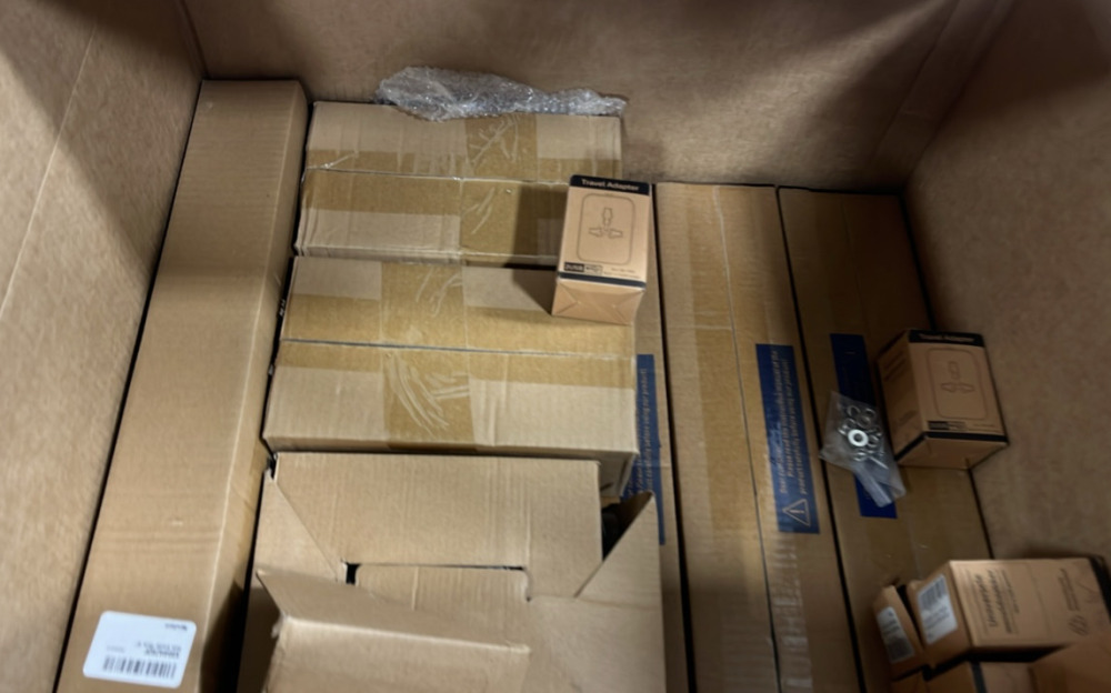 (1) Opened Amazon Box