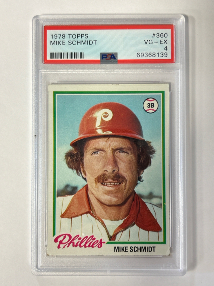 PSA Graded (3) Mike Schmidt Graded Cards