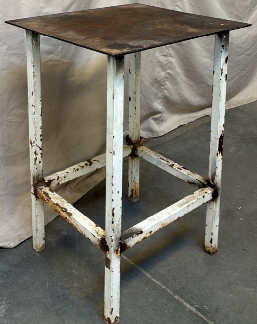 Tall Metal Table
