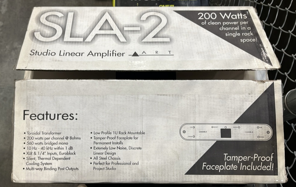 (Off-Site) 120 VAC SLA-2 Studio Linear Amplifier