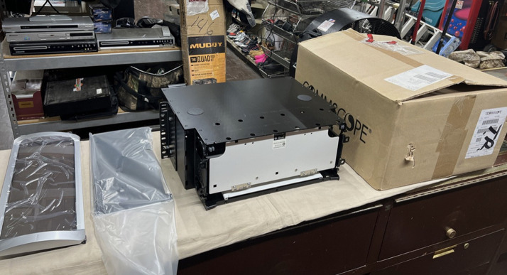 CommScope Sliding Cassette Shelf