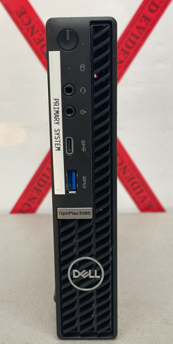 Dell OptiPlex 5080 Micro Desktop, Intel Core i7, 8GB RAM, 256GB SSD