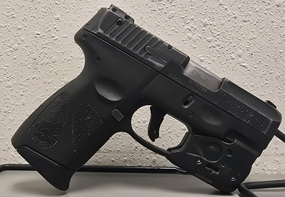 Taurus Millennium G2 .40 S&W Pistol, Serial SIT15789, with Laser