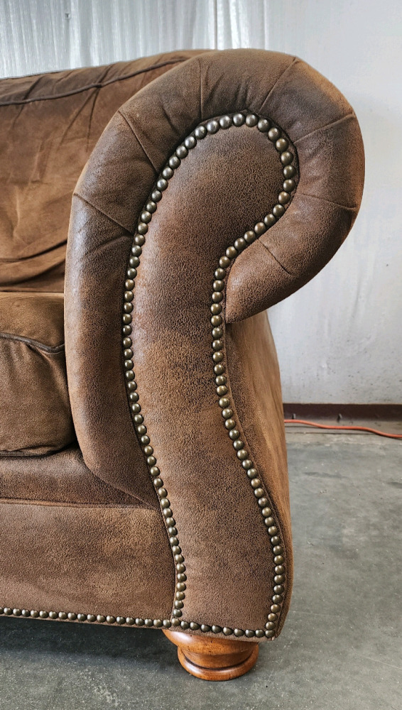 Rustic Brown Couch