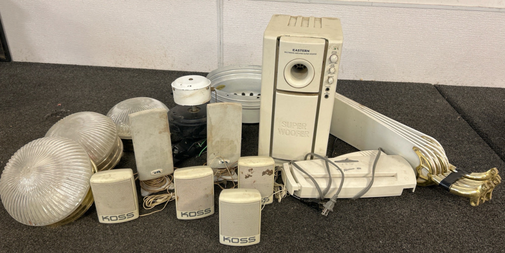 Eastern Multimedia Amplified Super Woofer Model AX-4106 Green Light ...