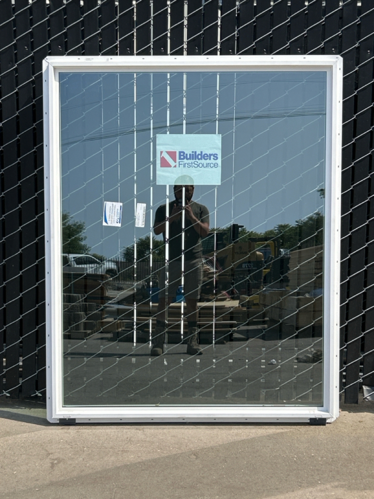 Builders First Source White Standard Frame Single Window