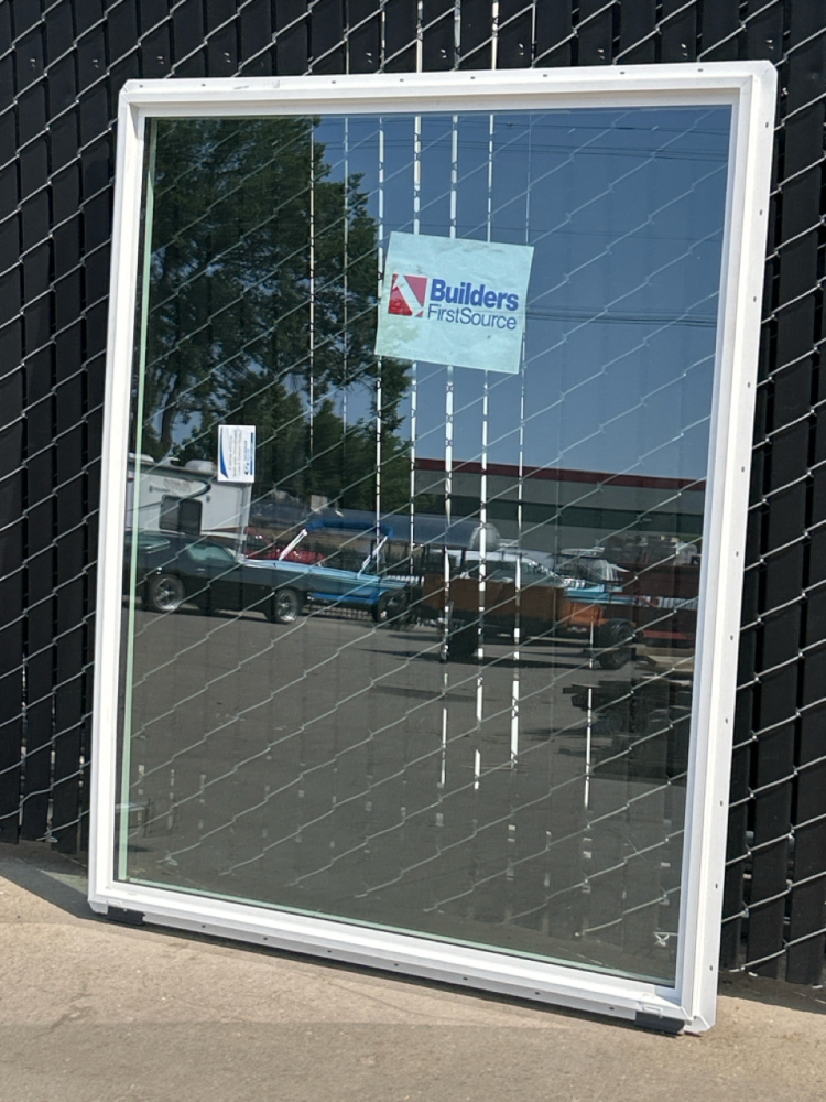 Builders First Source White Standard Frame Single Window