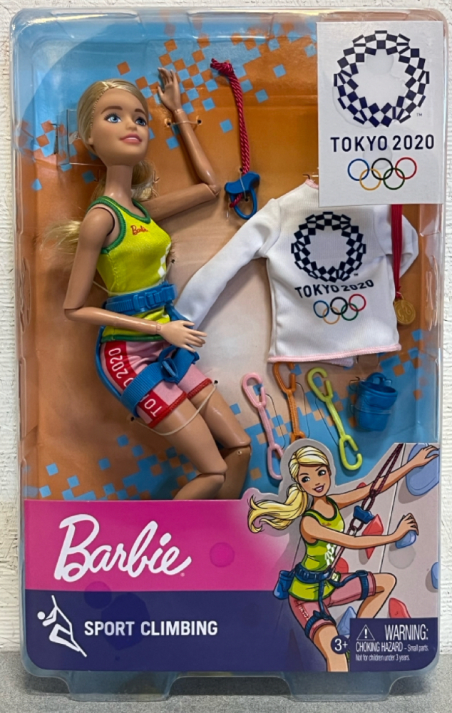 (5) Collectable Barbie Olympic Games Tokyo 2020 Dolls Including Softball Doll, Karate Doll ...