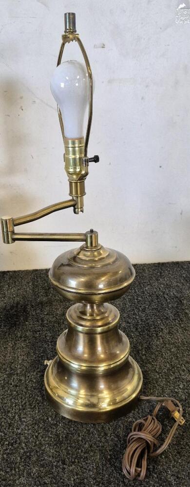 (3) Stand Lights (2 Work), (2) Lamp Shades, Hanging Light Fixture