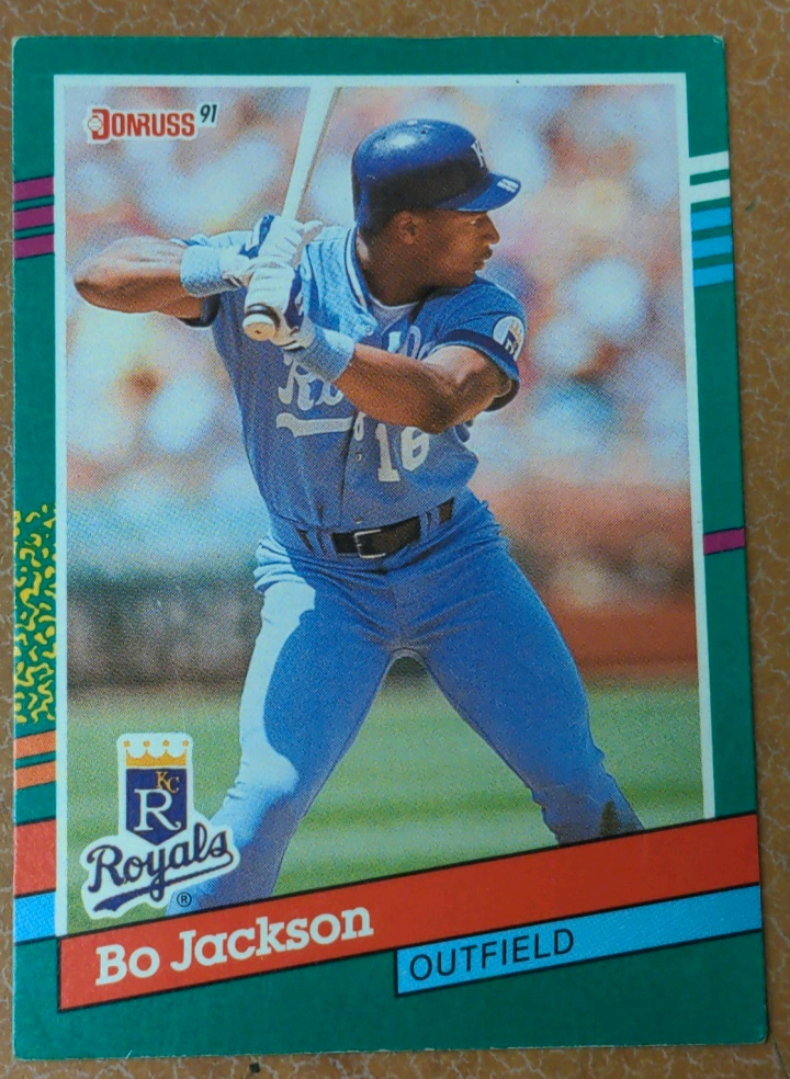 Rare Error Card (No Period After Inc) Bo Jackson