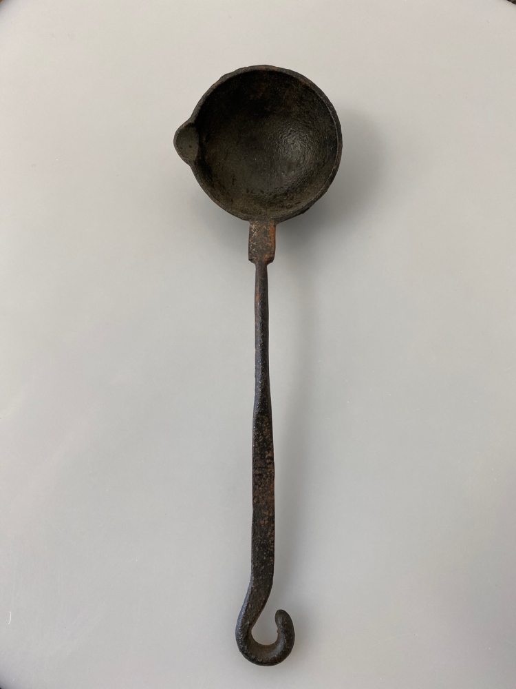 Vintage Cast Iron Solder Ladle Made in Taiwan