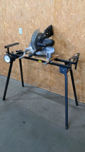 Craftsman 10 Compound Miter Saw on Folding Stand