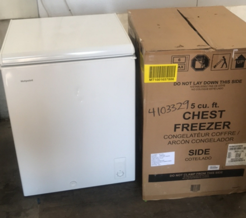 Hotpoint 5 Cubic Ft. Chest Freezer