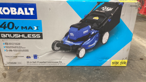 Kobalt Brushless 40v Max