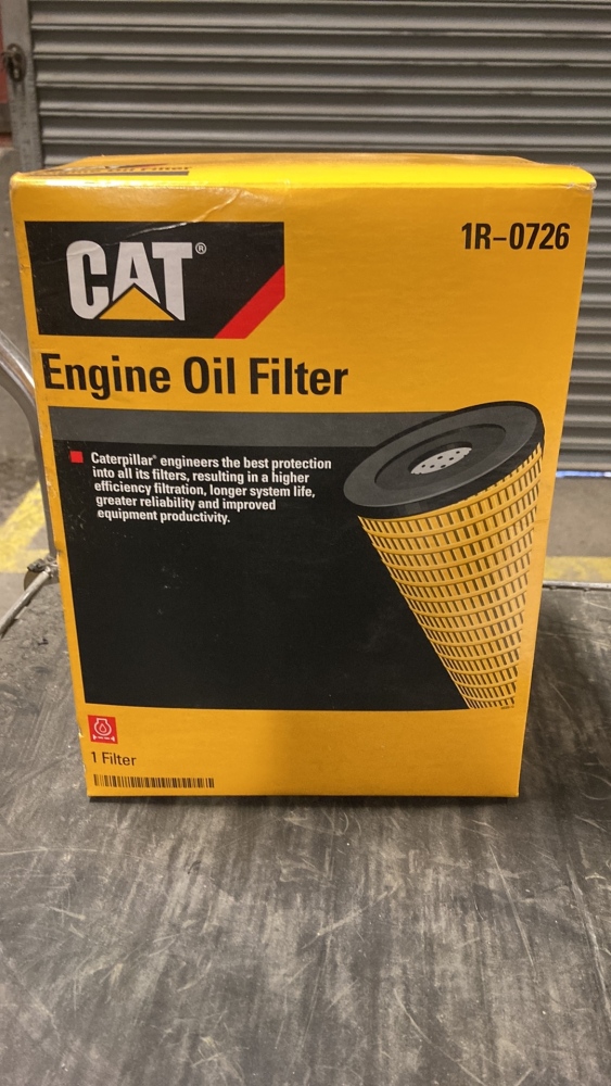 Cat engine oil filter