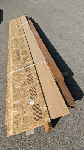 Weather Treated 2x6, Assorted OSB, More