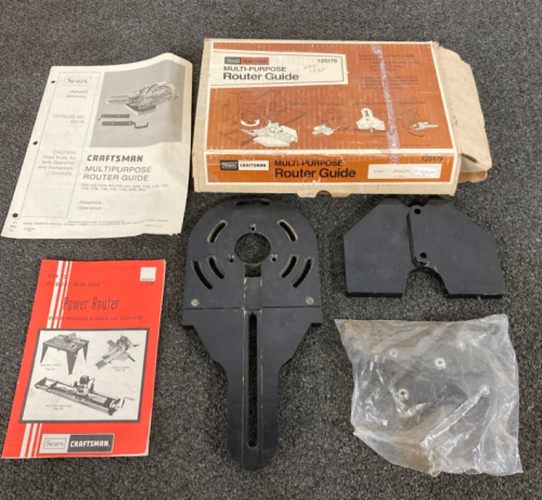 Sears Craftsman Multi-Purpose Router Guide
