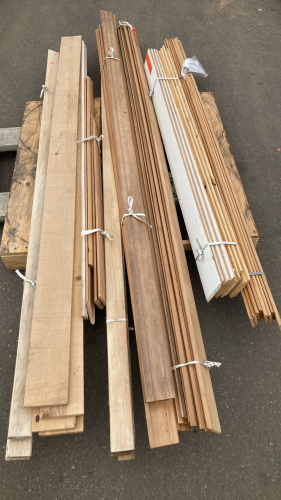 Pallet Of Wood Molding And Trim