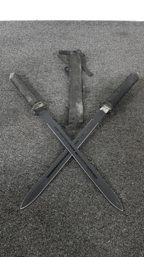 Stainless Steel Sword Set