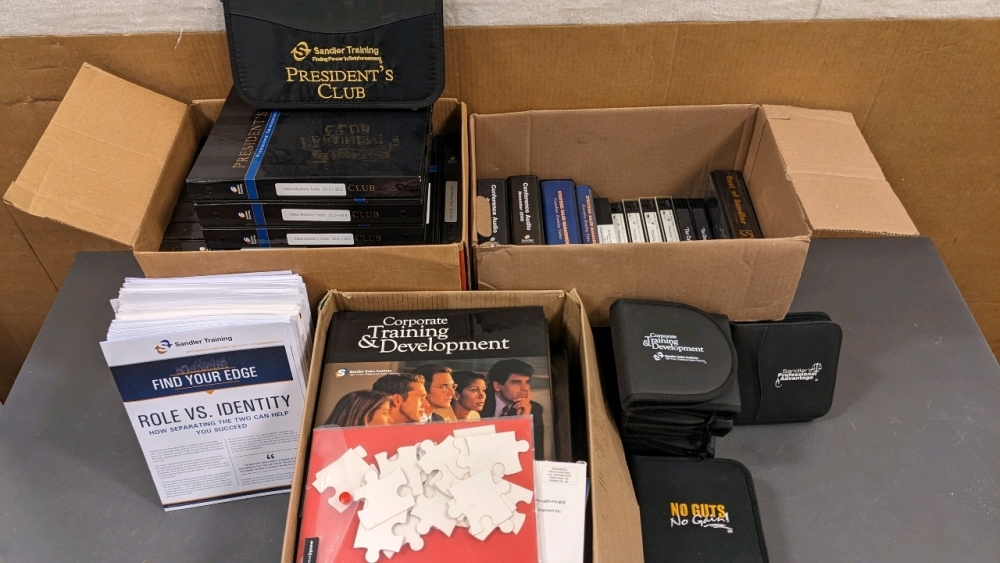 Sandler Sales/Business Training Materials