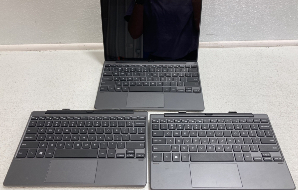 Dell Tablet, (3) Tablet Keyboard