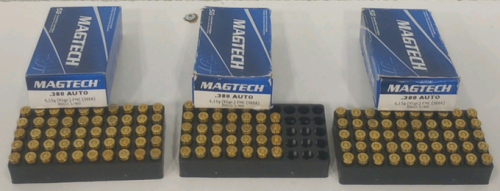 (134) Magtech .380 Auto 95gr Ammunition Cartridges