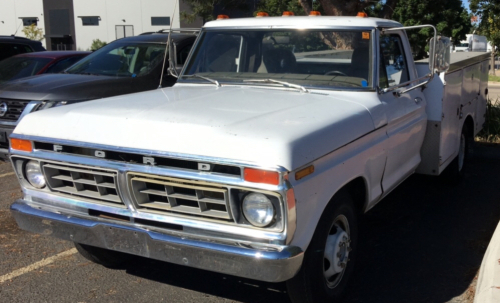 BANK OWNED - 1976 FORD F-350 UTILITY DUALLY