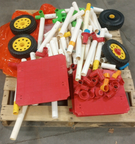 Vintage Playskool Pipeworks Kids Play Set